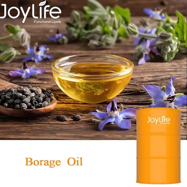 Borage Oil GLA 18% 20%,22%, GMP, ISO, Halal, Kosher, leading supplier ...