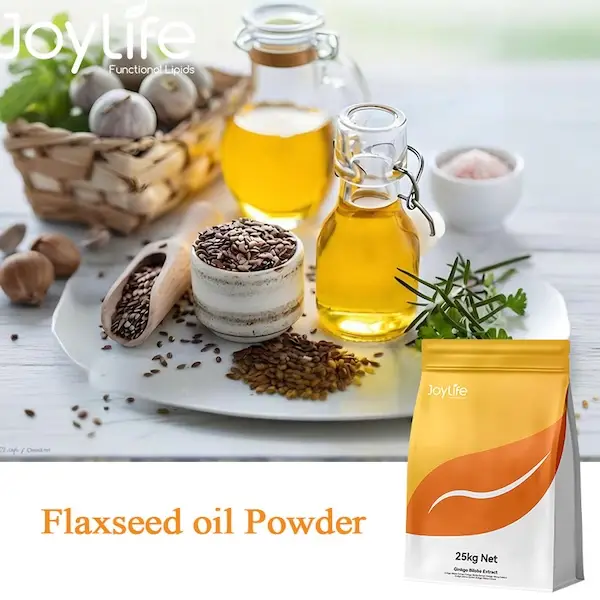50% Flaxseed oil Microencapsulated Powder(ALA,Omega3) , ISO,Halal ...