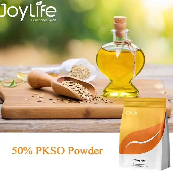 50% Pumpkin seed oil powder-Cold pressed-Rich in Omega6,Omega9 Ready stock from Joylife ...