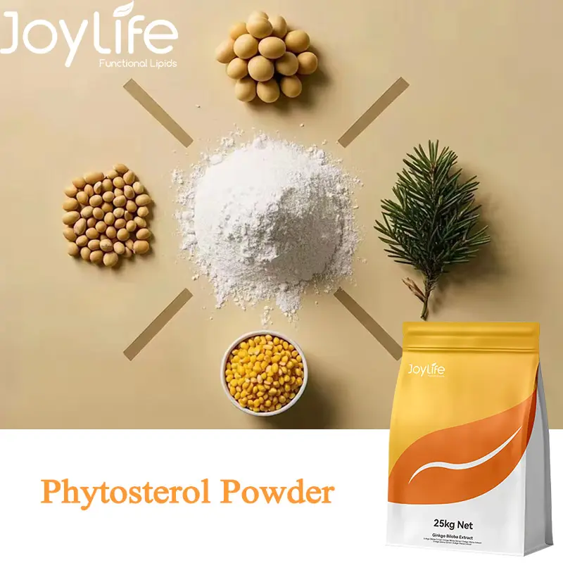 Phytosterol 50%,90%,95%,99% bulk stock from Joylife Nutripharma Inc