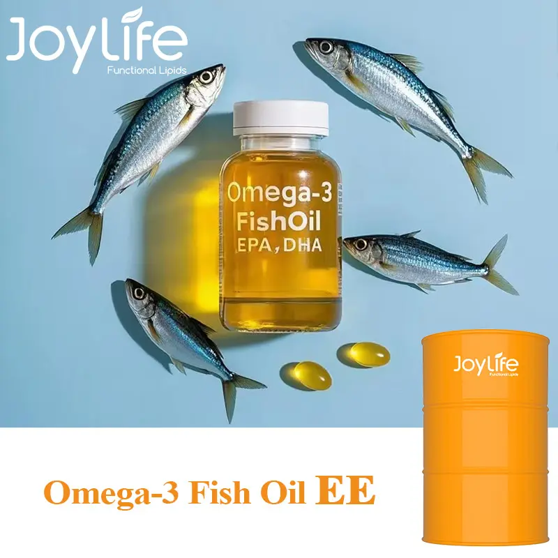 EE (Ethyl Esters) Omega-3 Refined Fish Oil, light fish taste, bulk ...