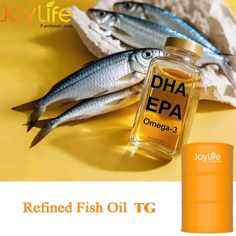 Natural TG type Refined Fish oil, zero Trans-fat, Minimal fishy taste ...