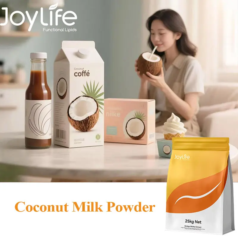50% Coconut milk powder, dairy free cream, flavor fat powder stock, Joylife Nutripharma Inc